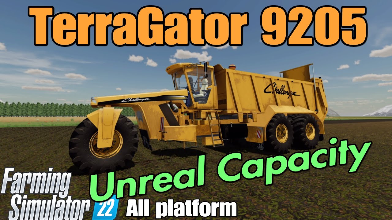 TerraGator 9205 / FS22 Mod for all platforms - YouTube