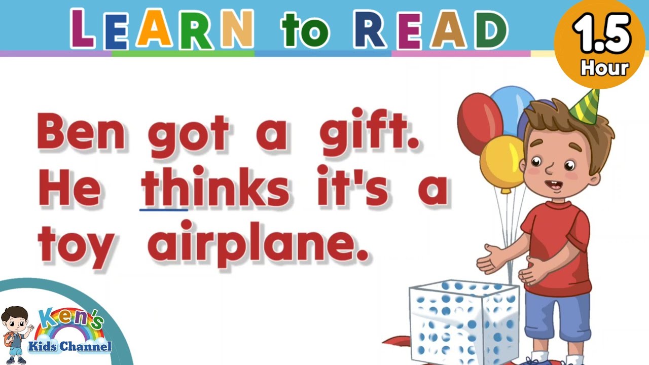 Reading Simple Sentences Compilation | English Reading Lesson for ...