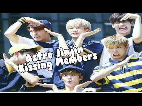 Astro Jinjin Kissing Members 💜😁😘 (Super Chaotic)