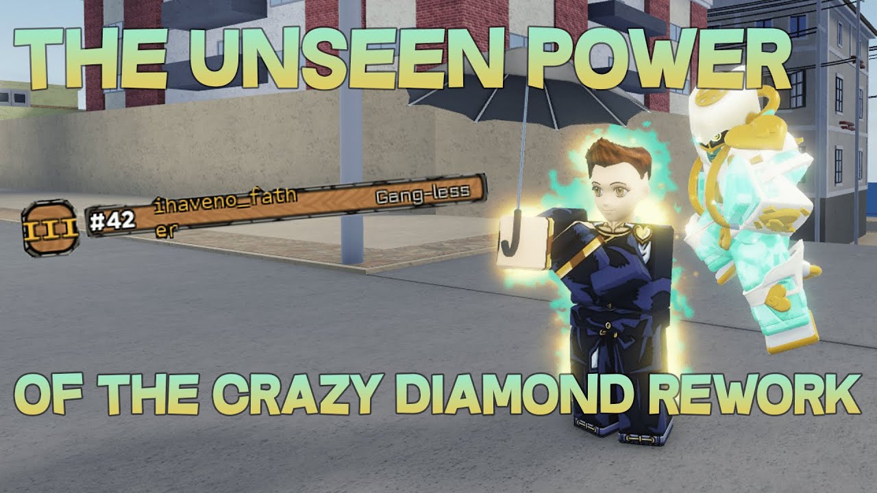 [YBA] The New Crazy Diamond Rework is OP... - YouTube