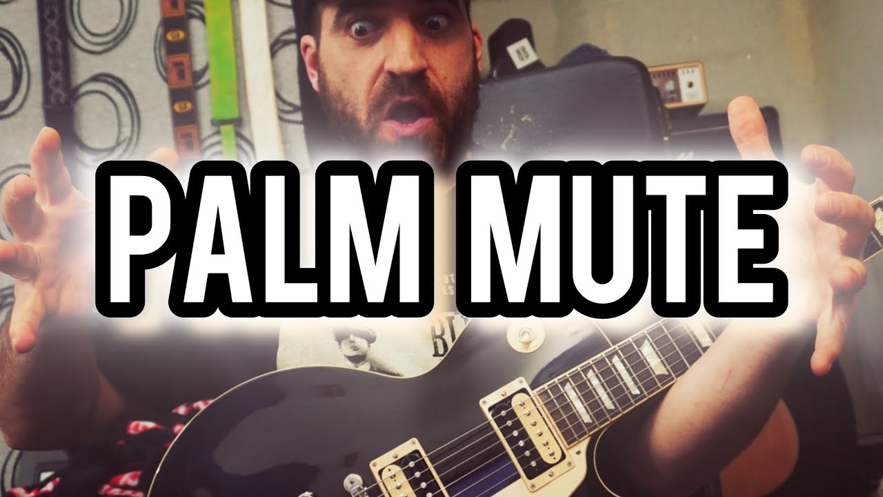 Como Practicar PALM MUTE en Guitarra Con Ejercicios Rítmicos - YouTube