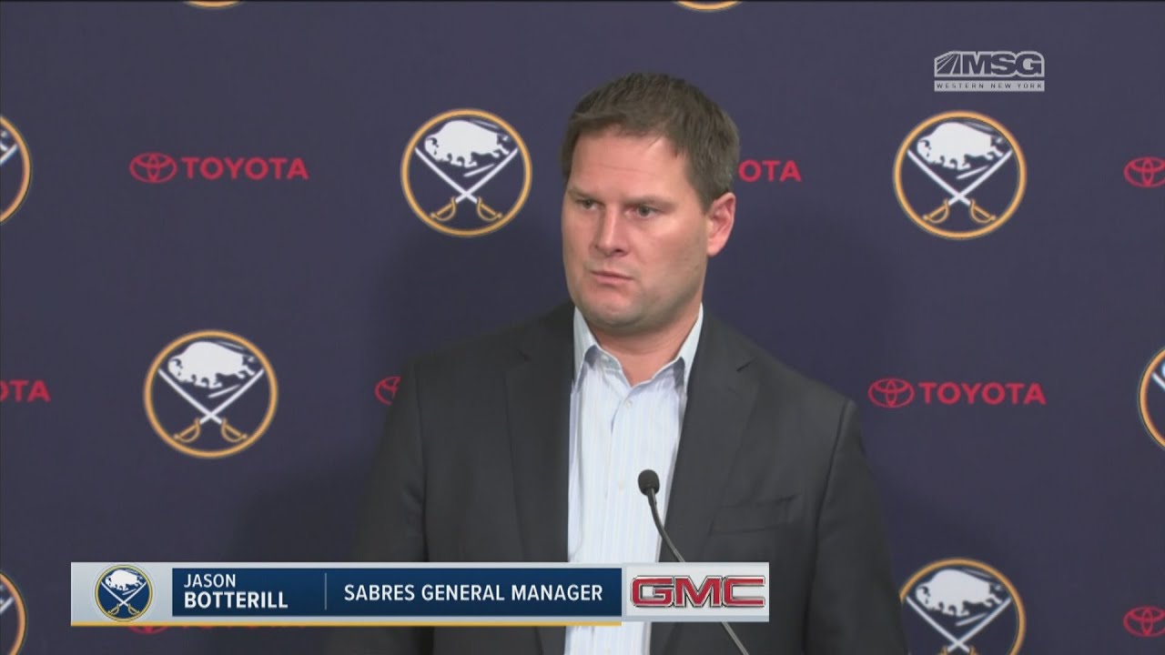 Jason Botterill Talks About the Brandon Montour Trade - YouTube