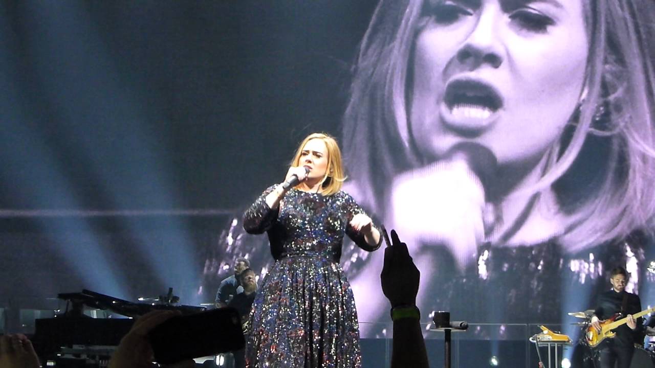 Adele Chicago United Center 7-13-2016 HD HQ Audio -Rolling in the Deep ...