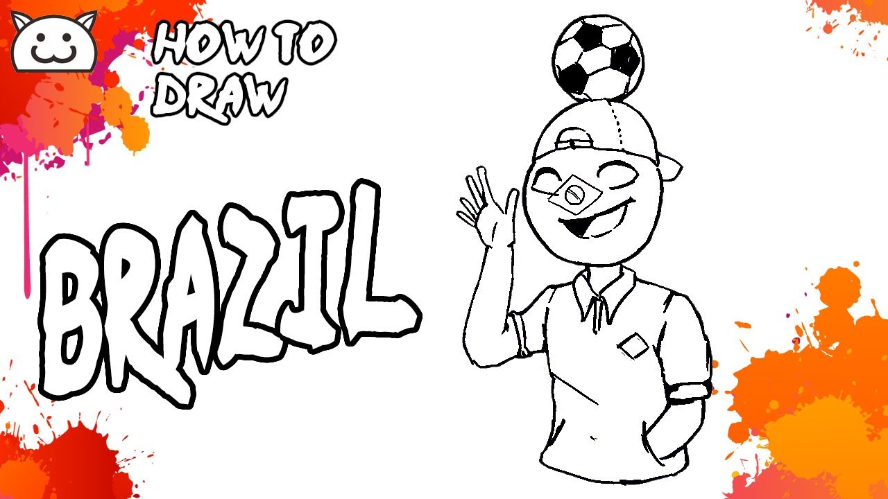 How to Draw Countryhuman Brazil - YouTube