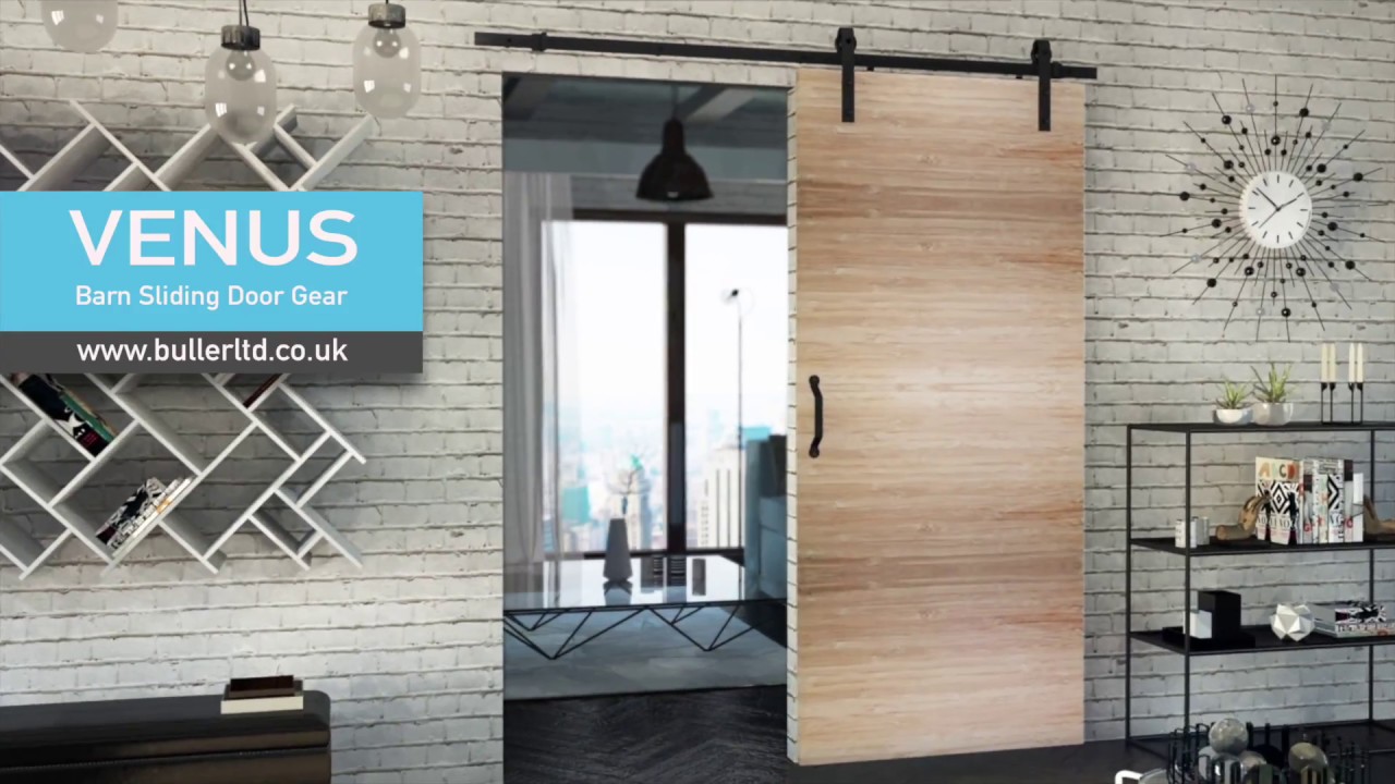 Barn Style Sliding Door Gear | Venus | Buller Ltd - YouTube