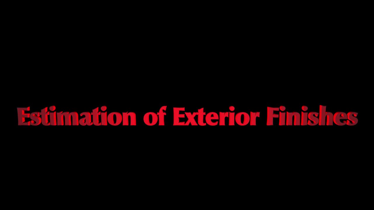 Performing Takeoffs of #Exterior_Finishes; Stucco, Siding | Sample ...