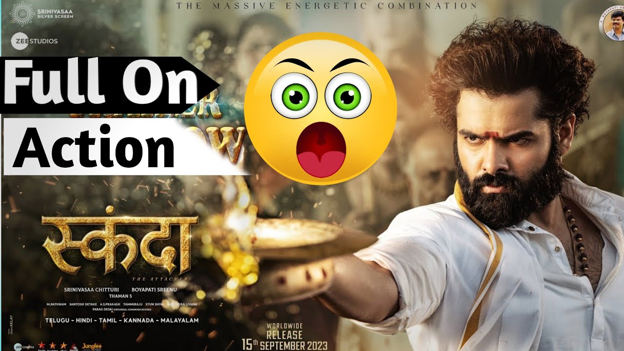 Skanda - The Attacker Trailer Review | Mahendra Ka Review - YouTube