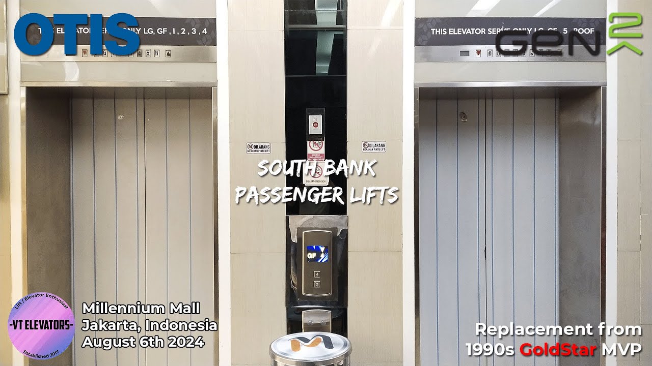 Brand New OTIS GeN2 Passenger Lifts - Mall Atrium Senen, Jakarta (South ...