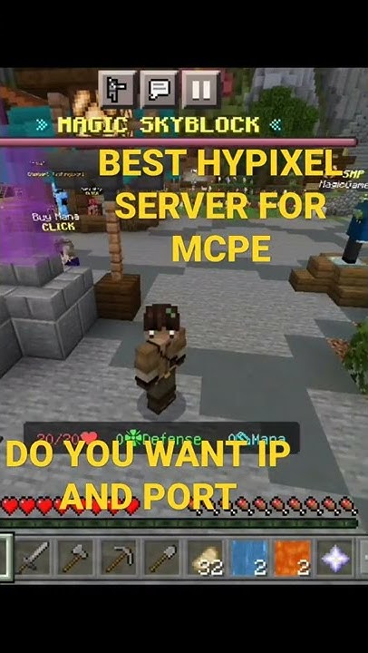 how to play Hypixel Skyblock server || Hypixel server not go offline ...