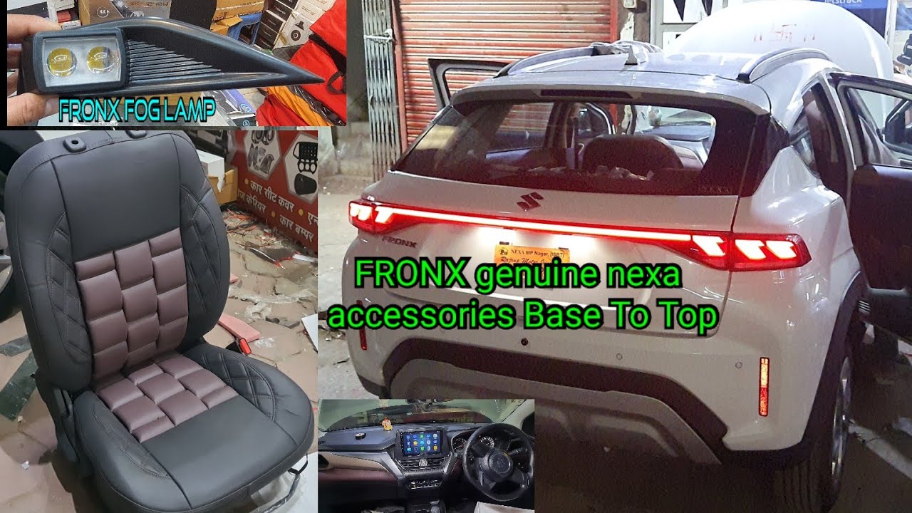 Genuine nexa accessories FRONX - YouTube