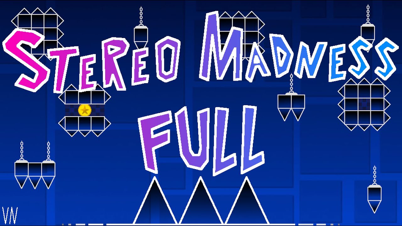 Stereo Madness Full by Kallico (Me) | Geometry Dash - YouTube