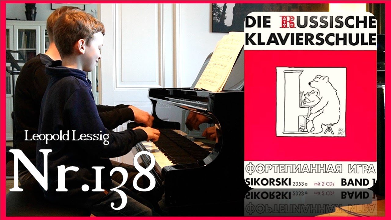 Die Russische Klavierschule Nr 138 Peter Sergei Prokofjew C.Bechstein ...