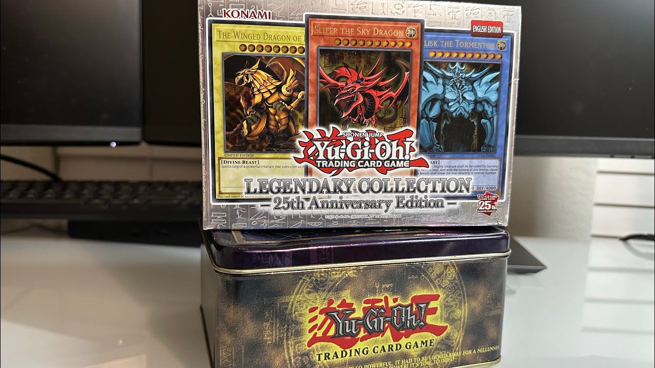 Unboxing YuGiOh! 25th Anniversary Legendary Collection. - YouTube