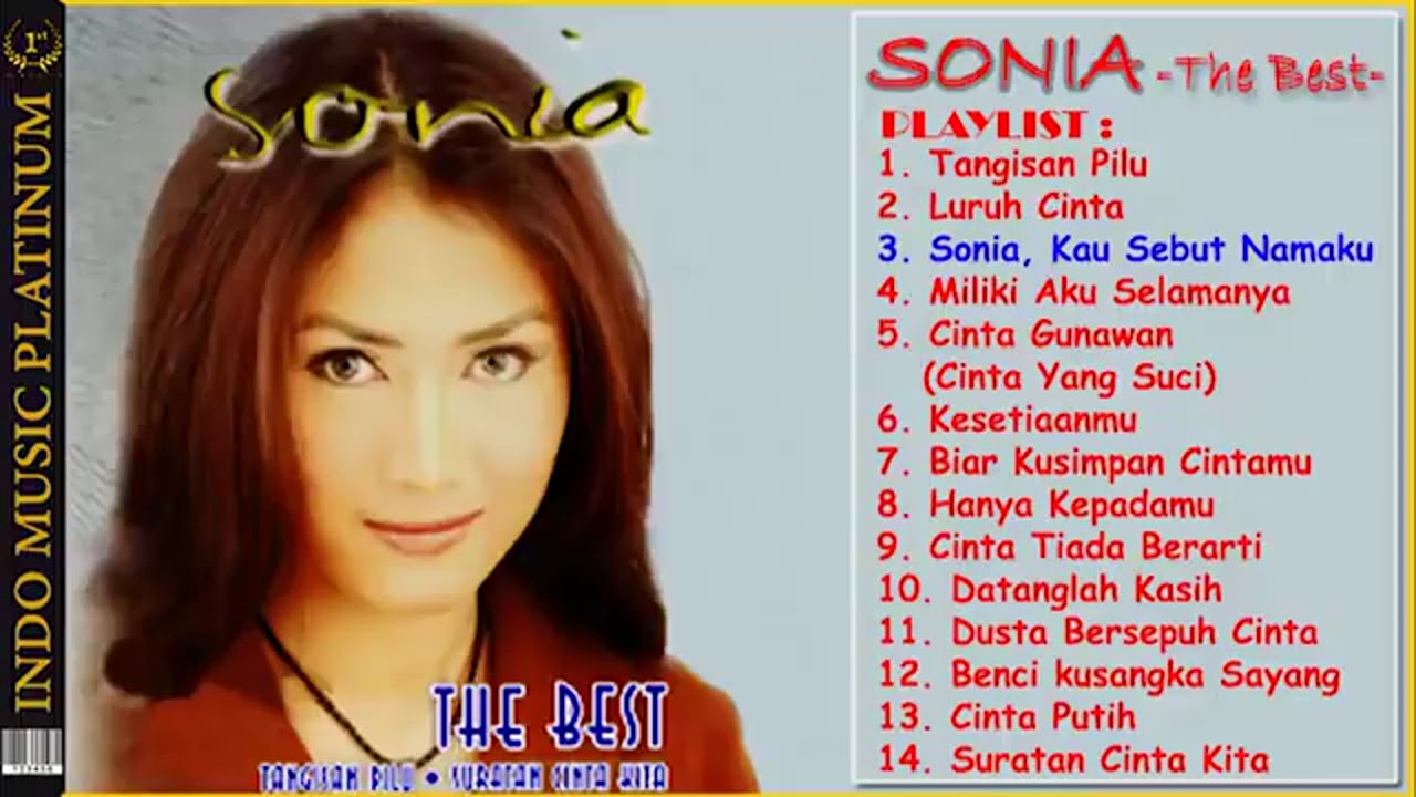 SONIA The Best of Sonia FULL ALBUM & FULL LYRICS Album 4 2004 Playlist ...