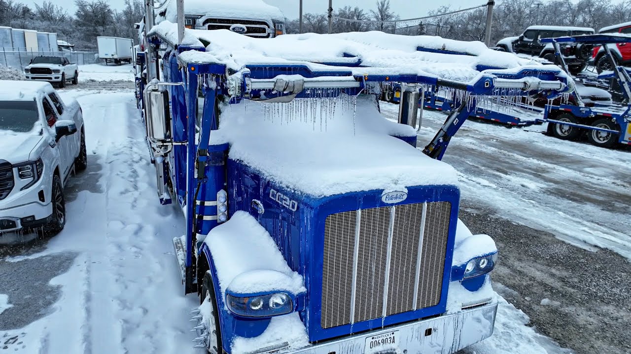 BATTLING AN EXTREME ICE STORM! - YouTube