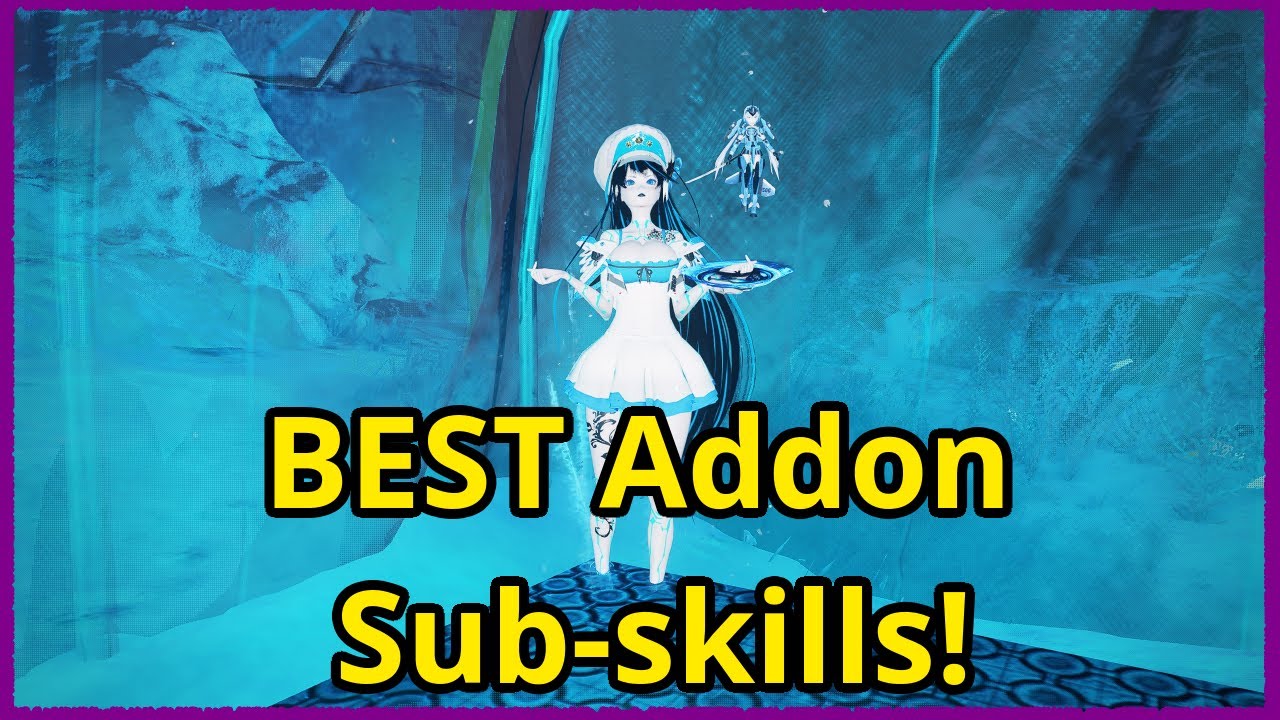 Pso2 NGS Addon Sub Skills Guide! - YouTube