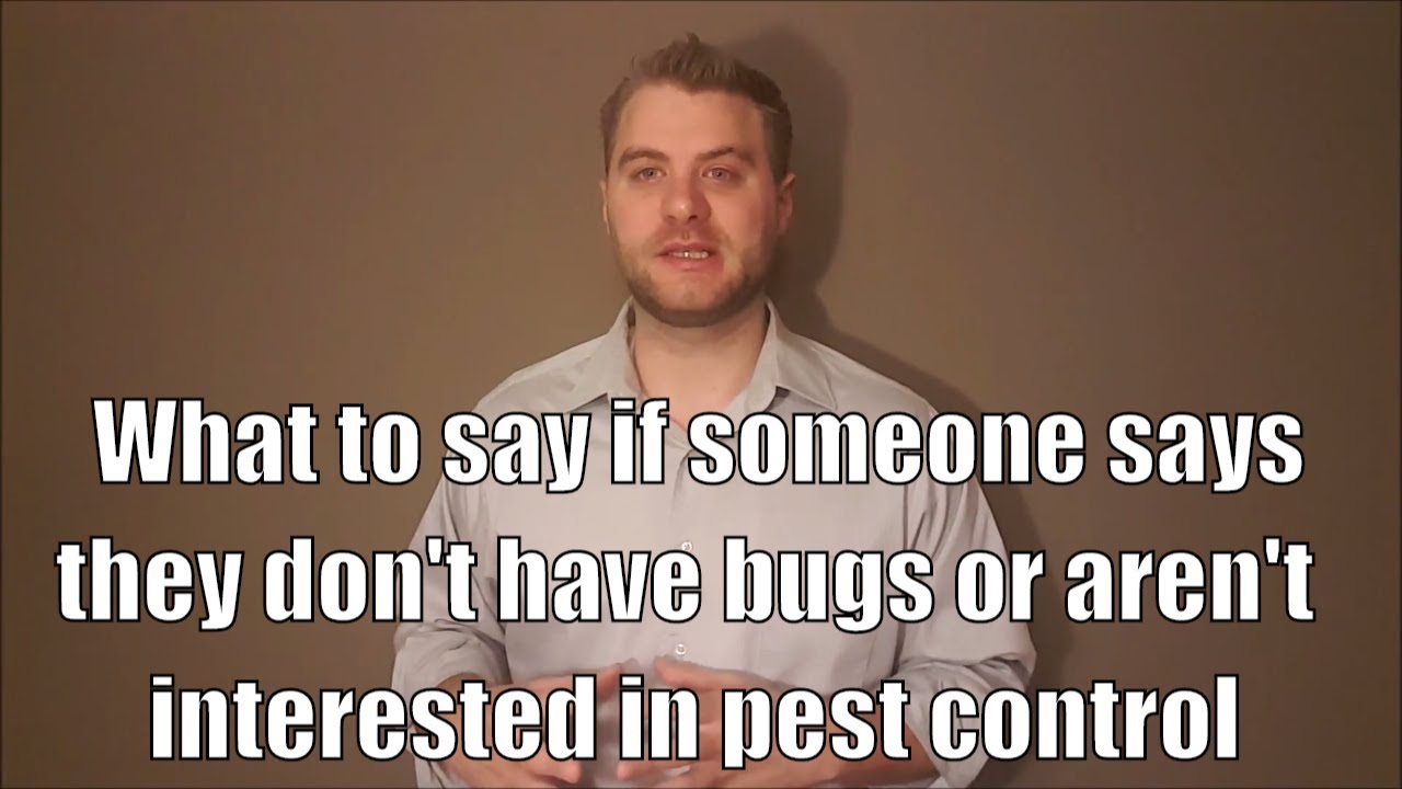 What To Say If Someone Says They Don t Have Bugs Or Aren t Interested In Pest Control Sales what-to-say-if-someone-says-they-don-t-have-bugs-or-aren-t-interested-in-pest-control-sales