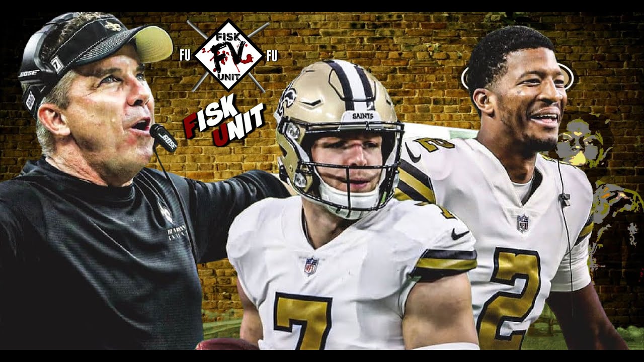 New Orleans Saints I Jameis vs Taysom getting heated! WHO DAT!!! - YouTube
