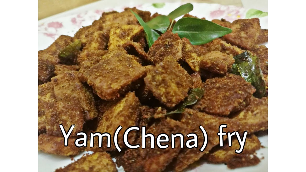 Yam Fry Recipe / Chena Fry Recipe/Senai Kilangu fry(Varuval) /Suran Fry ...