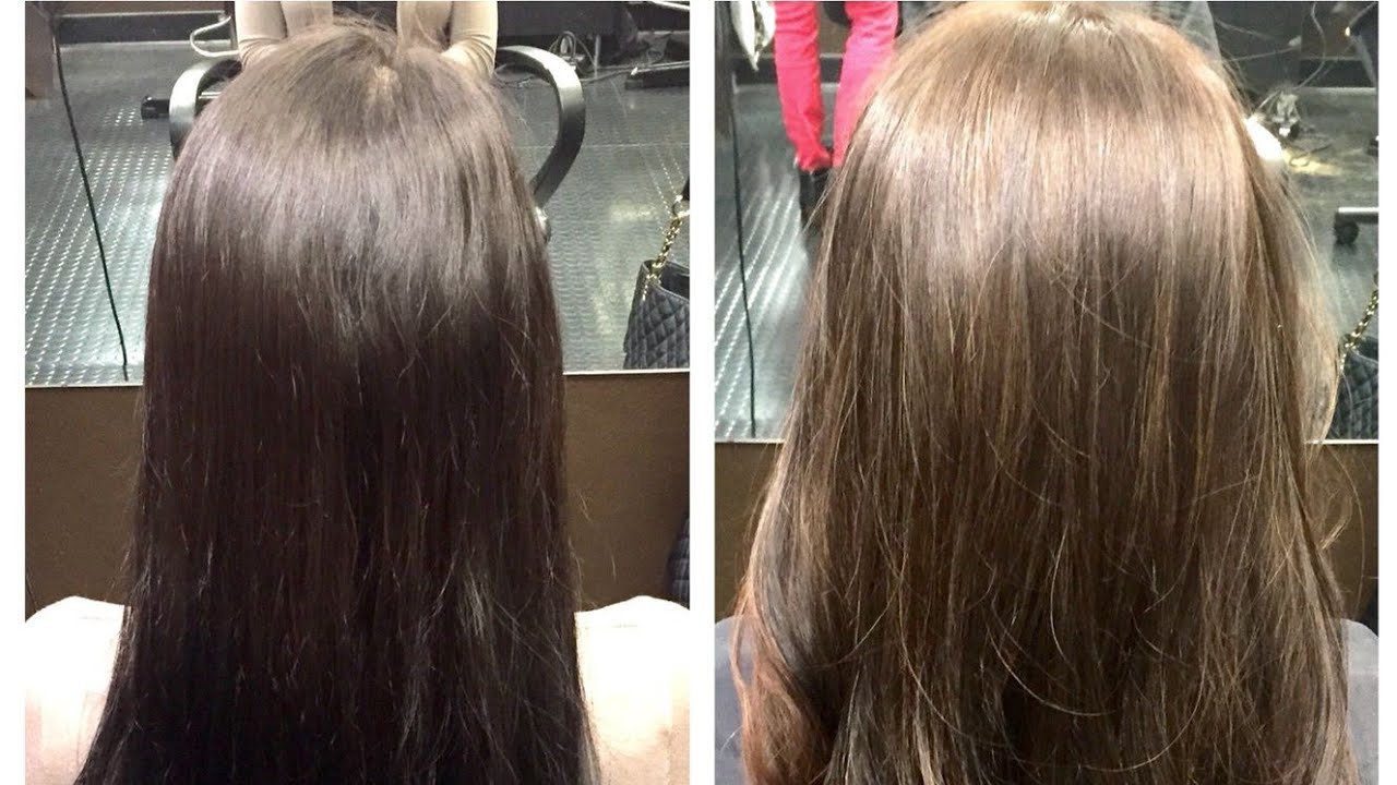 Best matrix hair colour//Global color Highlights with matrix permanent ...