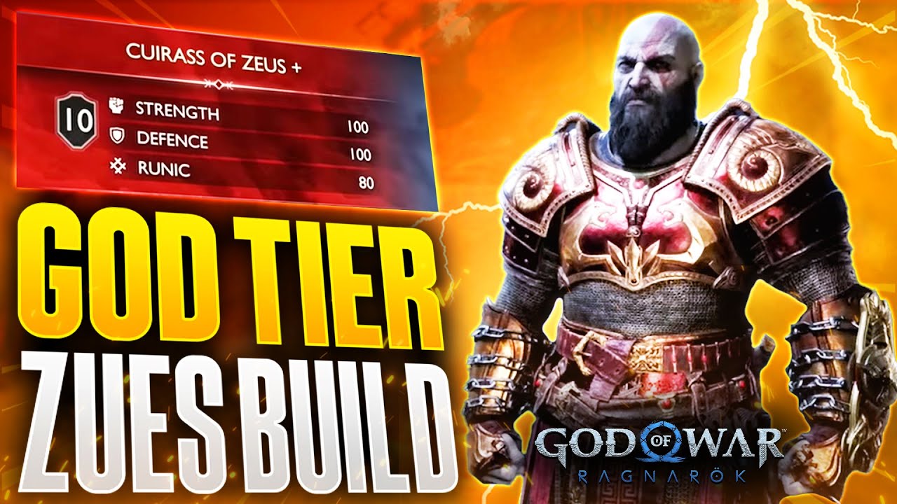 GOW RAGNAROK - GOD TIER ZEUS BUILD + FULL GUIDE - YouTube