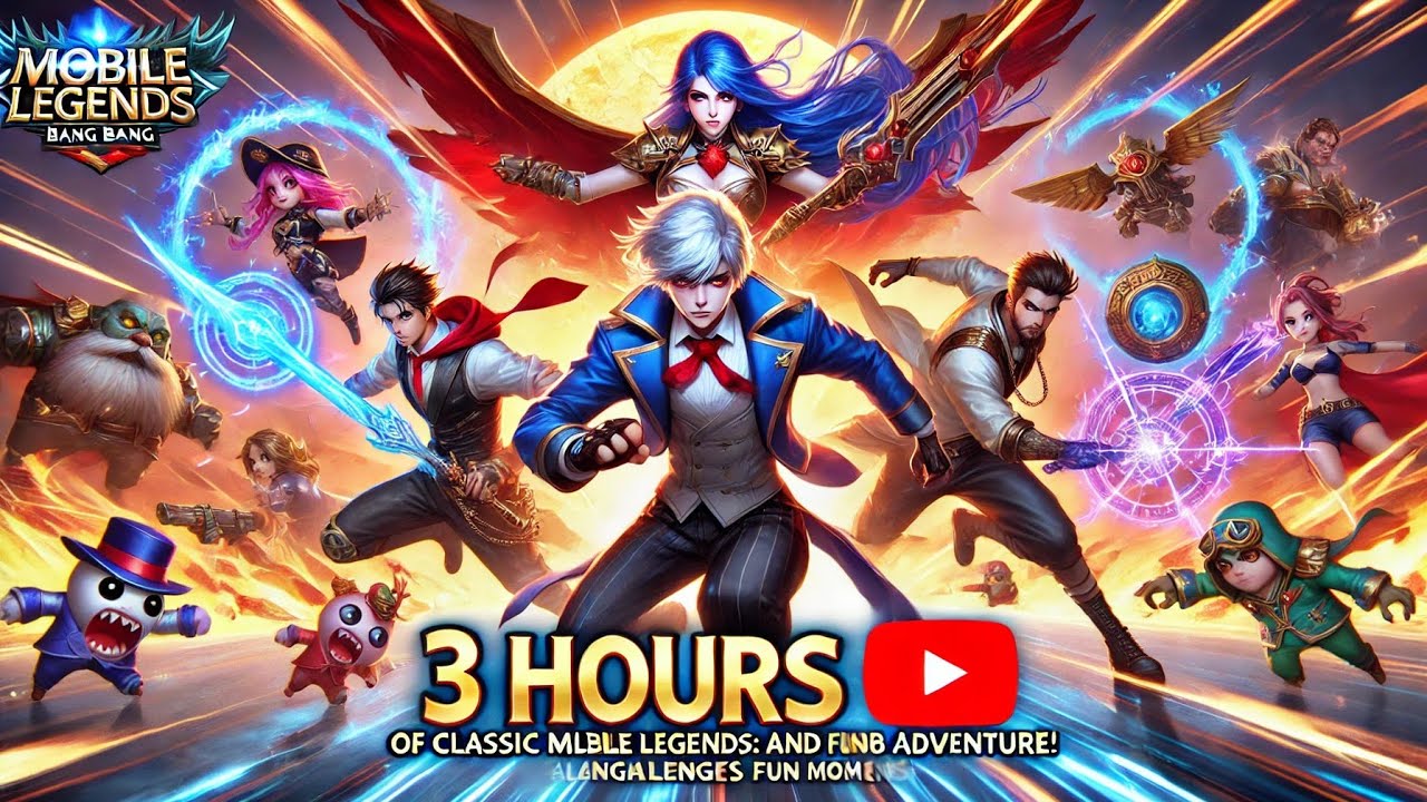 3 Hours of Classic MLBB Adventure: Challenging Challenges and Fun ...