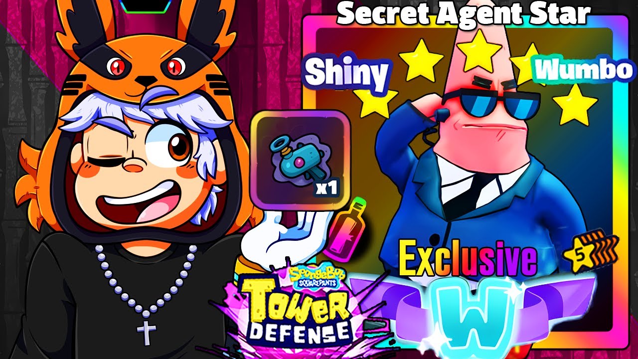 SPONGEBOB TOWER DEFENSE AGORA VAI FICAR MAIS DIFÍCIL PEGA ELE?! SECRET ...