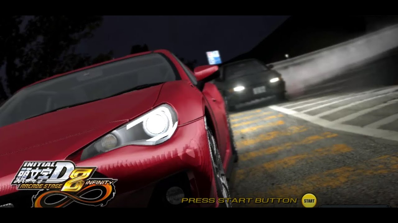 [ 이니셜D8 ] Initial D Arcade Stage 8 ~ Irohazaka Downhill BRZ vs EVO III ...