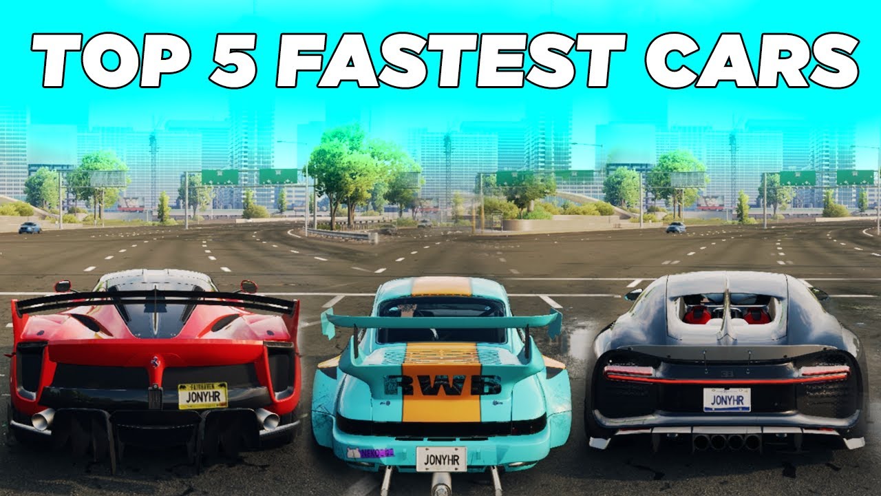 NFS Unbound - Top 5 Fastest Cars - YouTube