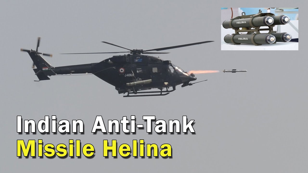 India's Anti Tank Guided Missile ‘HELINA’ successfully flight tested ...