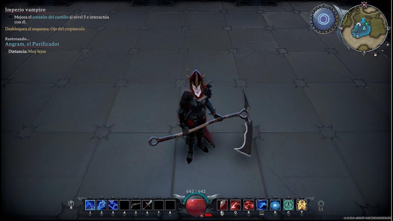 V RISING - LVL 60 - Cazando a ANGRAM, el purificador - YouTube