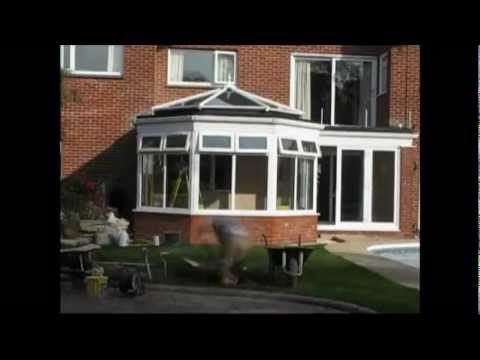 How to build a conservatory in 10 minutes - YouTube