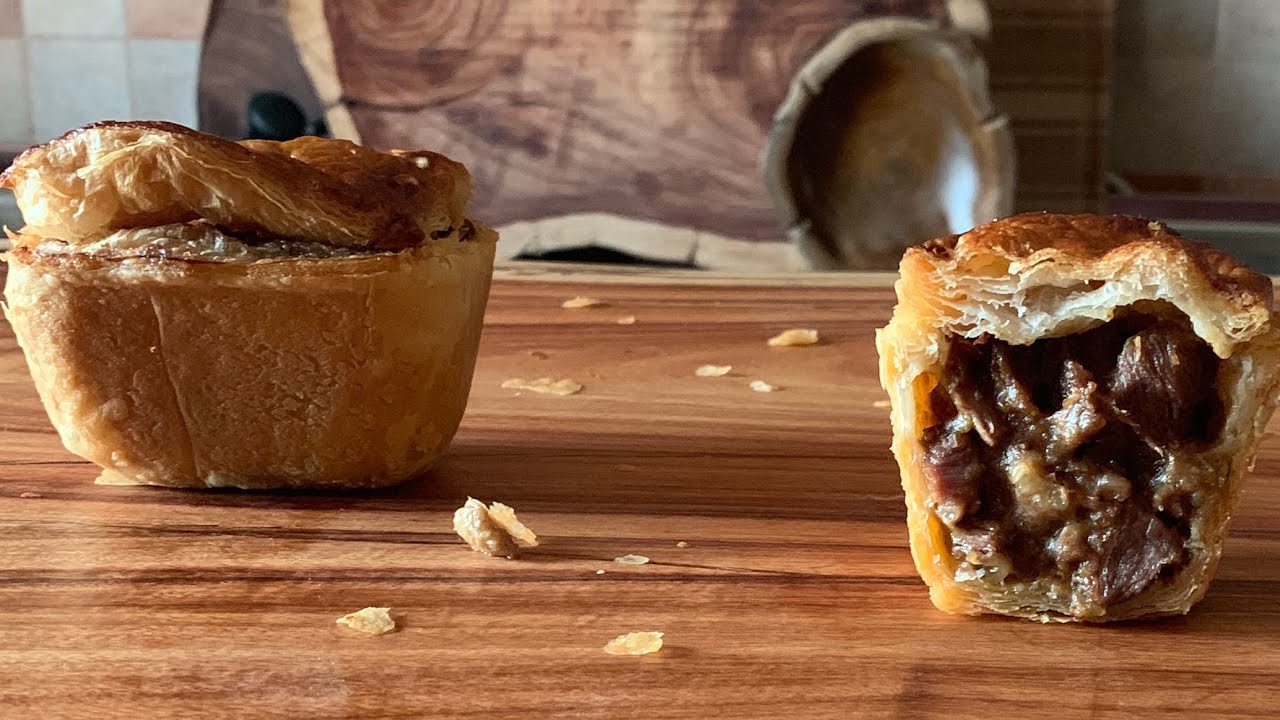 Puff pastry lamb pie - YouTube