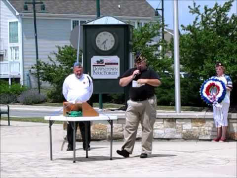 Complete Service, Park Forest VFW Post 2235, Memorial Day, 2012 - YouTube