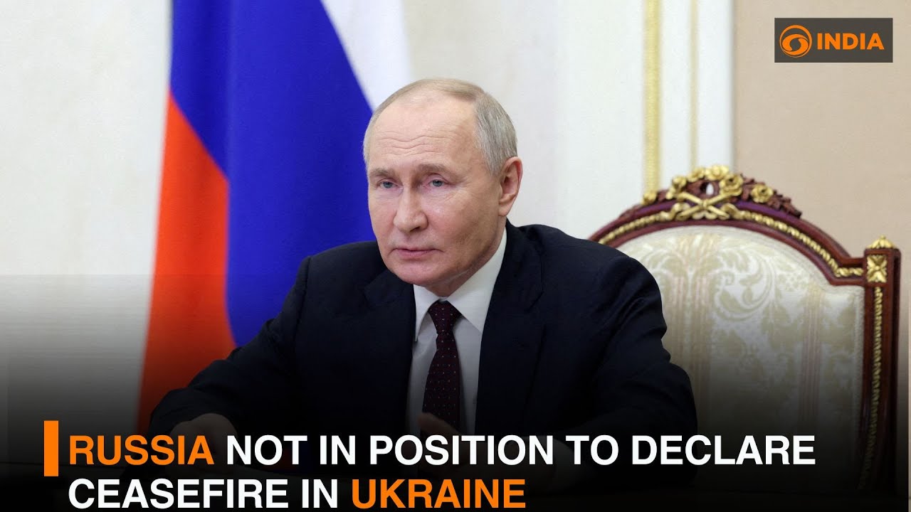 Russia not in position to declare ceasefire in Ukraine | DD India - YouTube