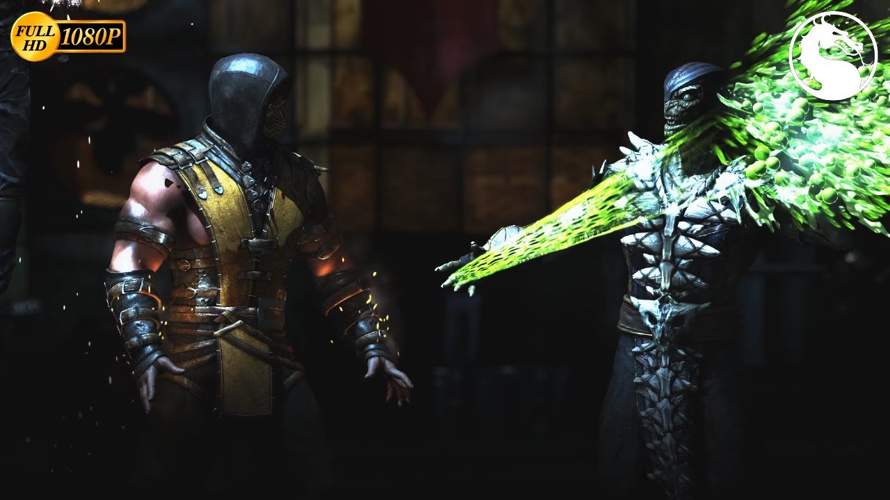 Mortal Kombat X | Scorpion vs Reptile | Gameplay | 1080p HD - YouTube