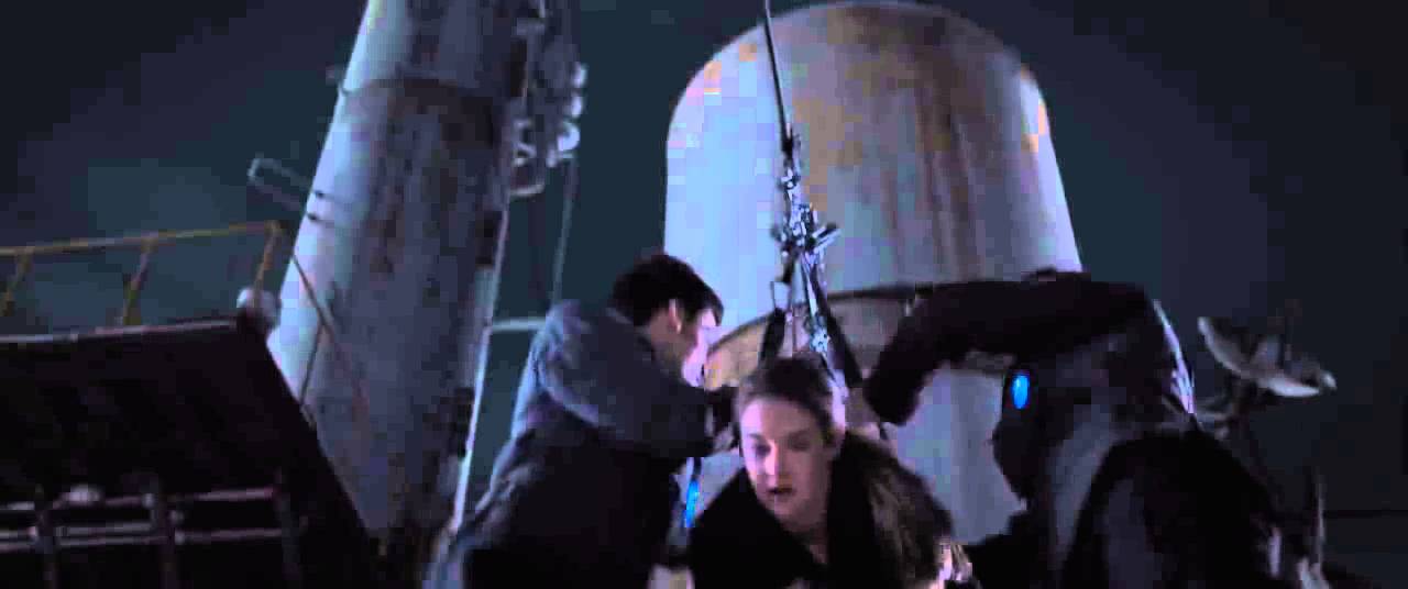 Divergent zip line scene hd - YouTube
