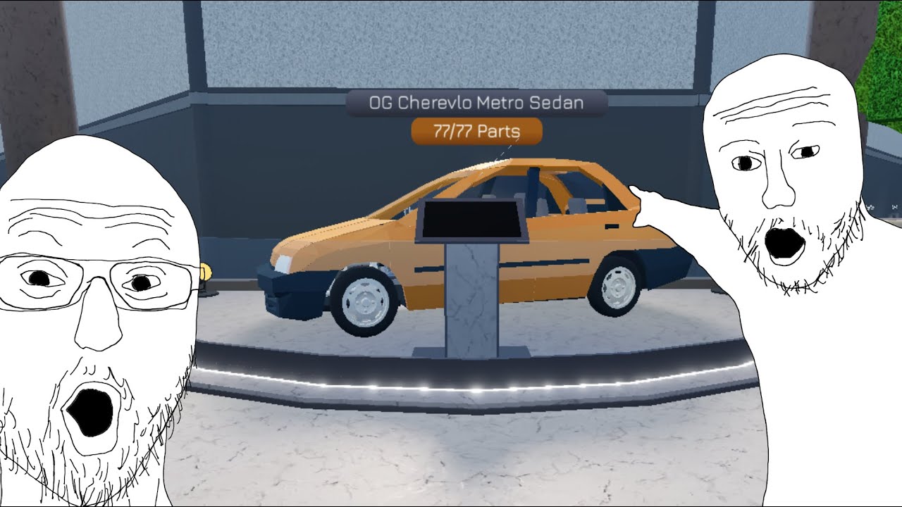 OG Cherevlo Metro Sedan Showcase (OG EVENT) (Car Crushers 2) [Roblox ...