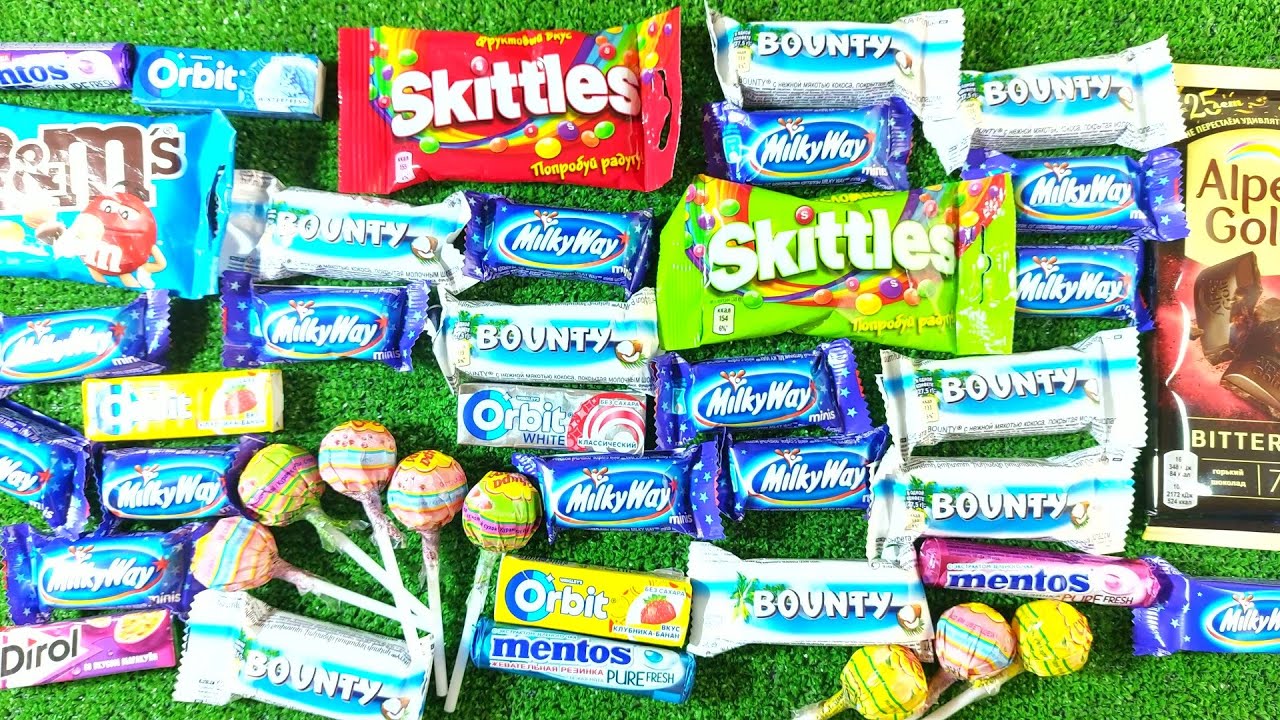 Yummy | A Lot of Candy | Satisfying video 4K - YouTube