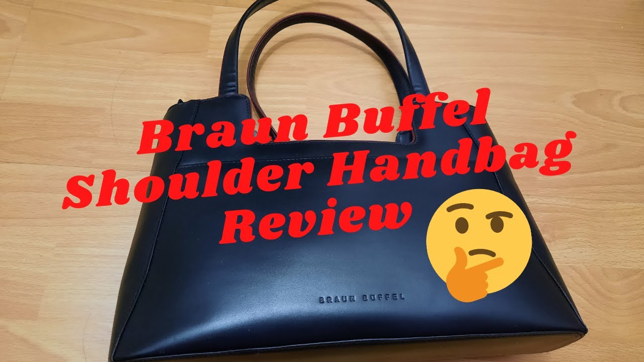 Braun Buffel Shoulder Handbag Review - YouTube
