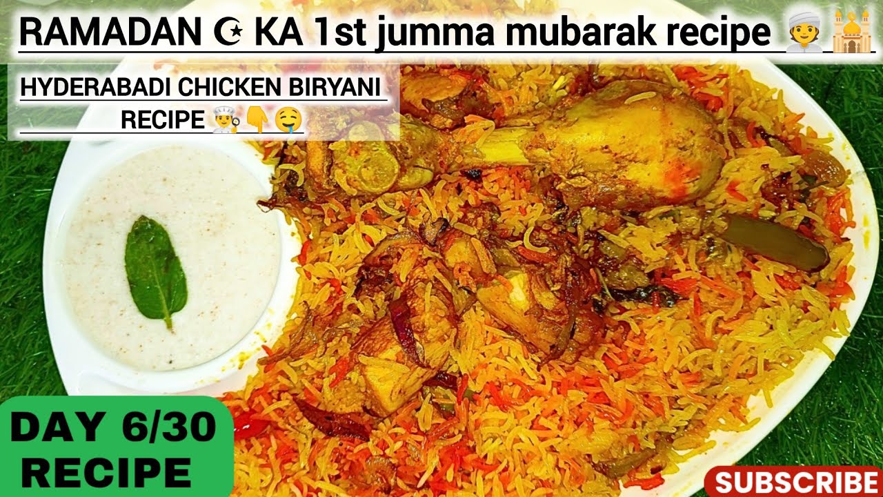 Ramadan Special 1st Jumma mubarak👳 day6/30 Recipe | today recipe 🕌 ...