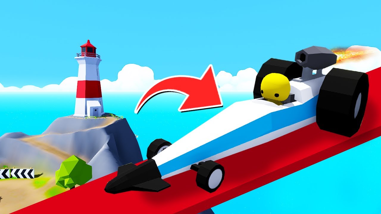 LOGGY STOLE A TOP SECRET ROCKET CAR | WOBBLY LIFE - YouTube