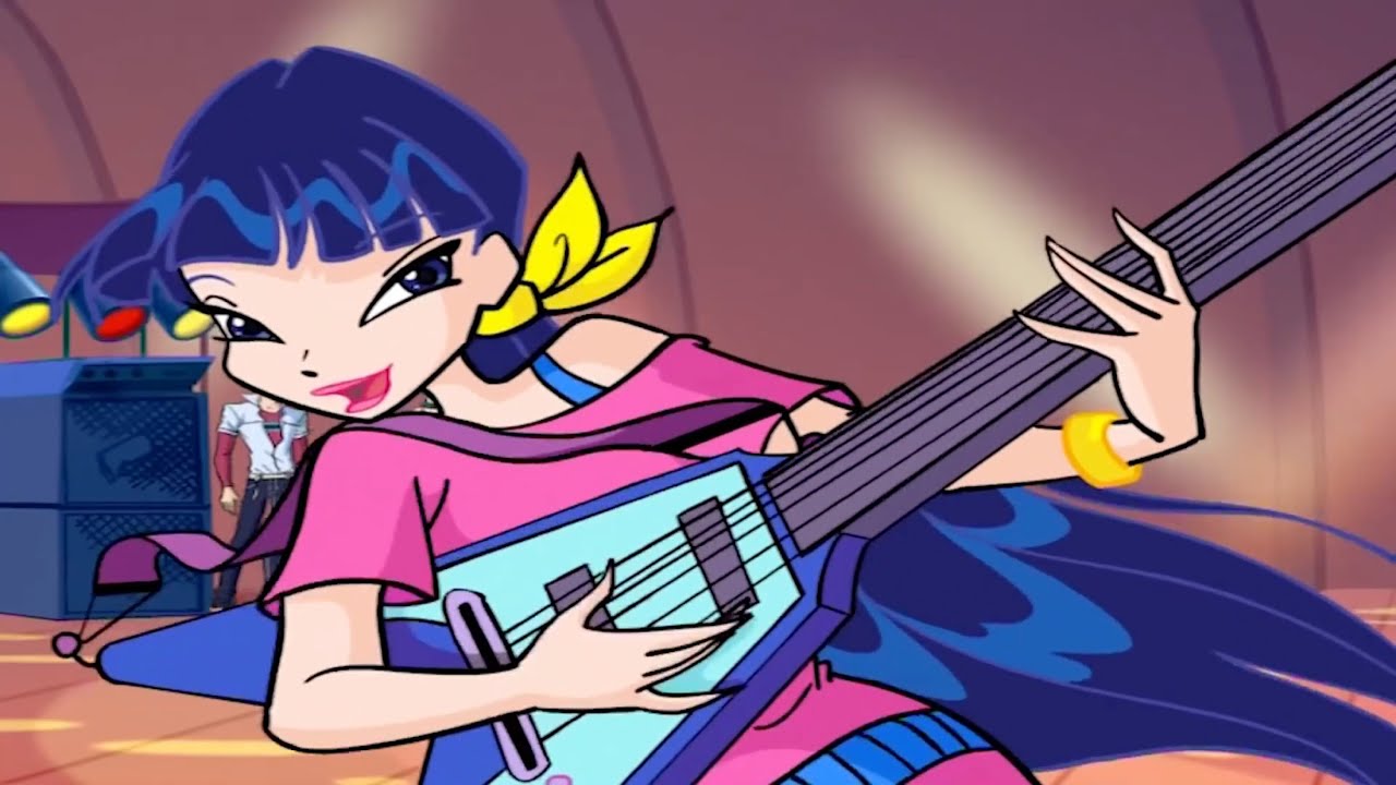 Musa shows off her guitar skills | Winx Club Clip - YouTube