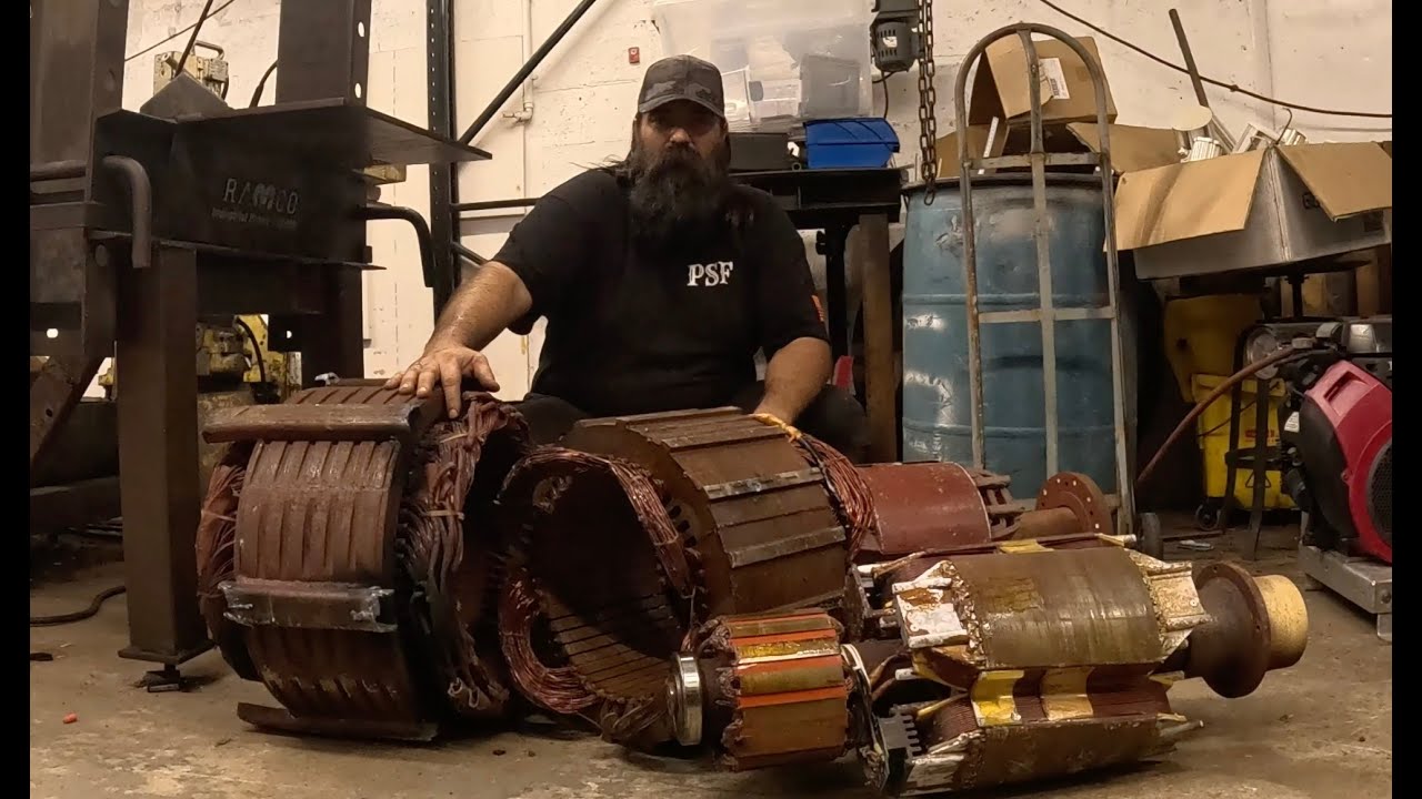 Scrapping 2 Massive Generators Pt 2 - YouTube