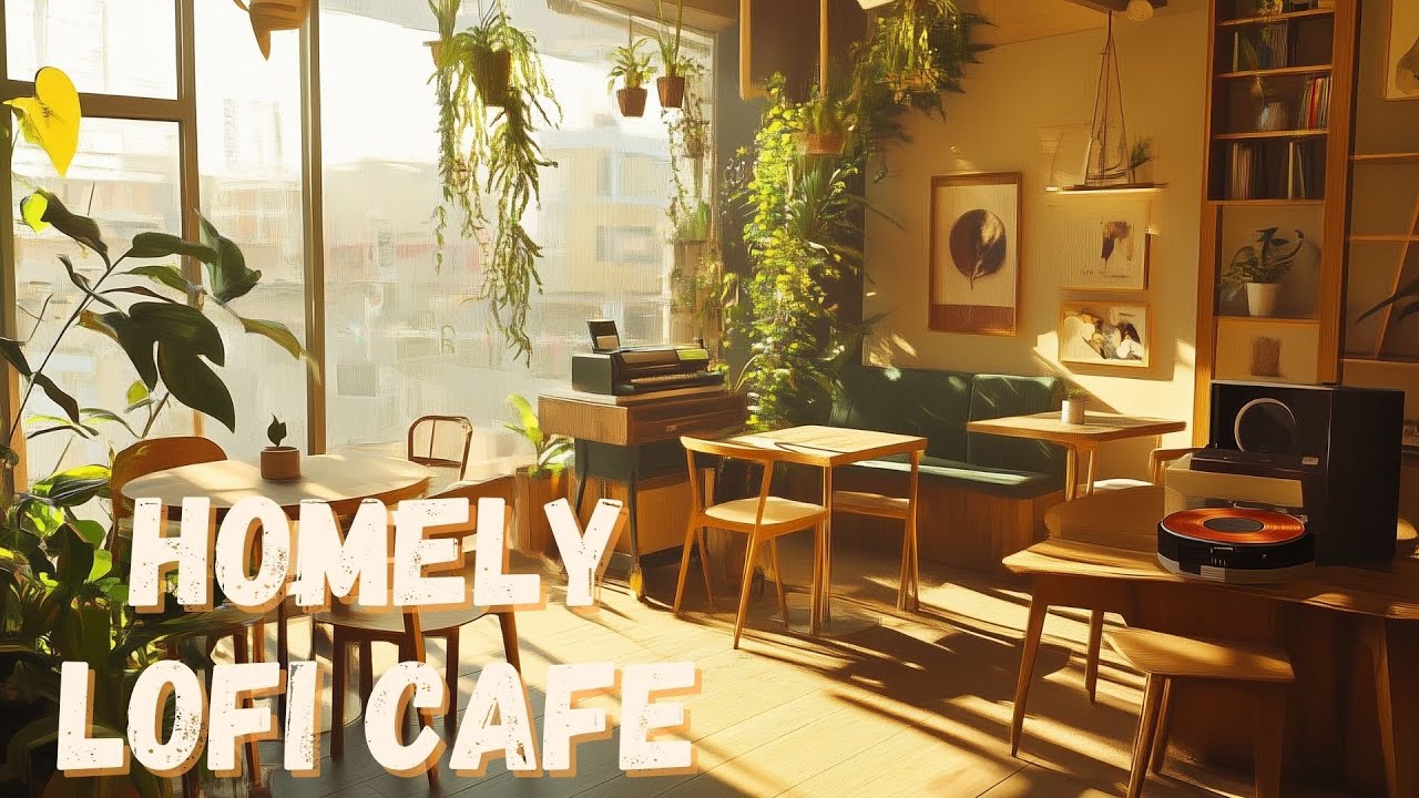 Homely Lofi Cafe ☕🏡 BGM Music To Study, Relax, Chill & Sleep and Focus ...