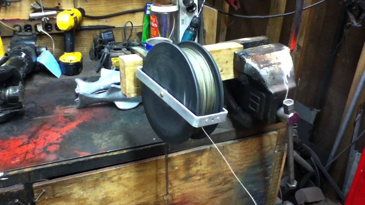 VINTAGE RIVER RAT HAND LINE REEL - YouTube