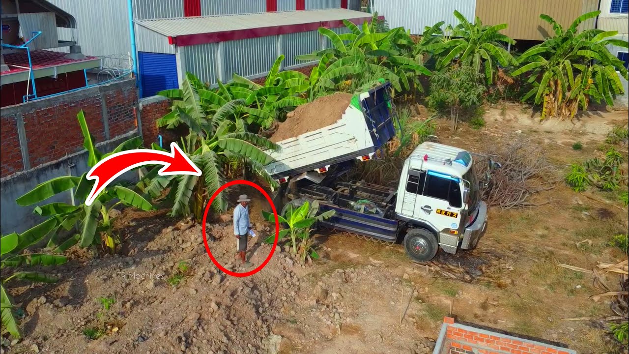 Start a new project!!! Pour soil to plant crops, Mitsubishi BD2 G2 ...