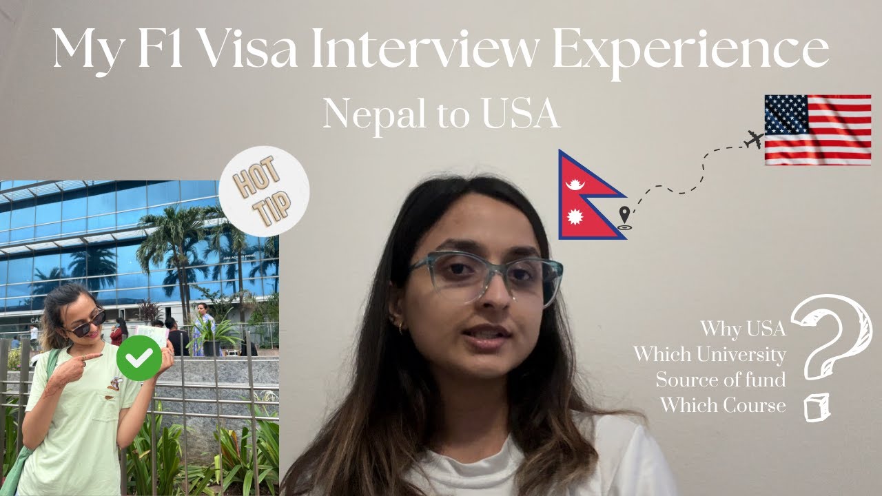 USA Student Visa Interview Experience🇺🇸 | F1 Visa Interview| Interview ...