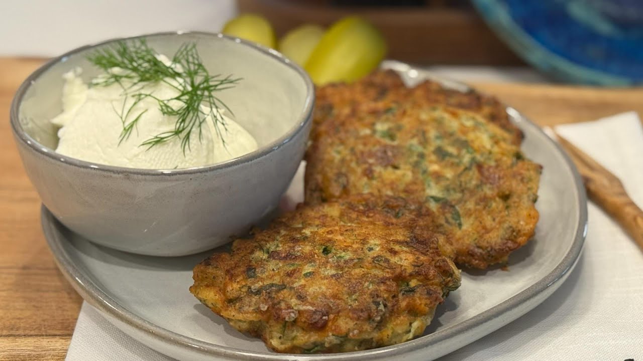 Easy Zucchini Fritters Turkish Style | Quick Mücver Recipe - YouTube