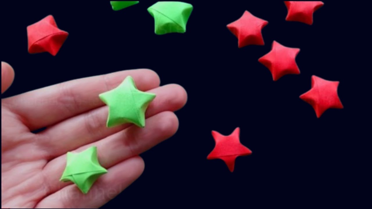 Make small paper Star | Step-by-Step Tutorial - YouTube